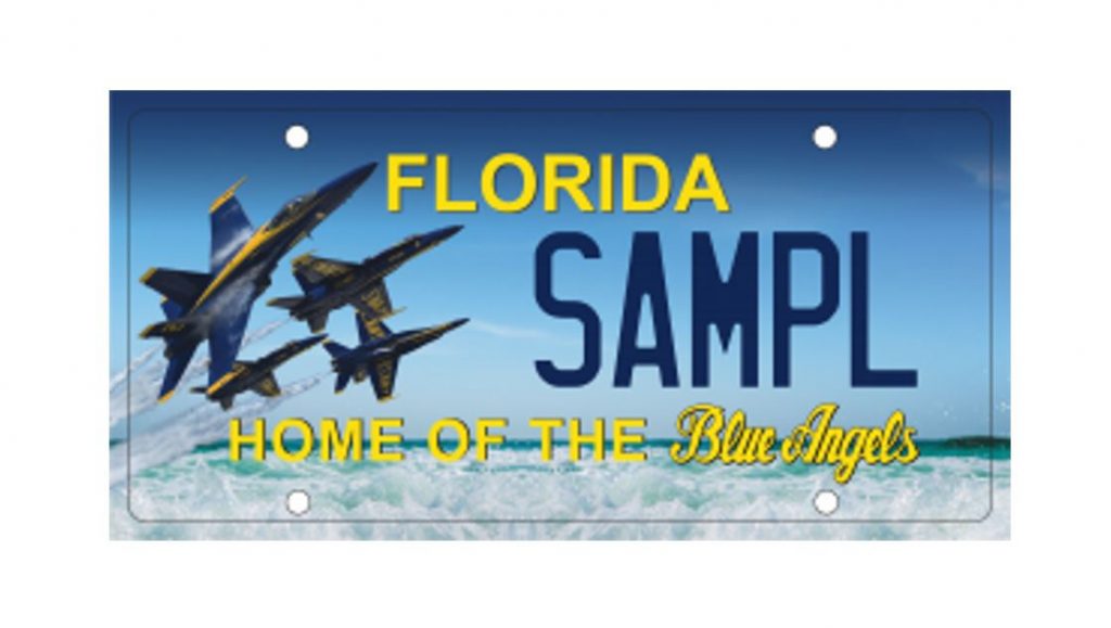 Sales underway for first-ever Blue Angels specialty plates - South ...